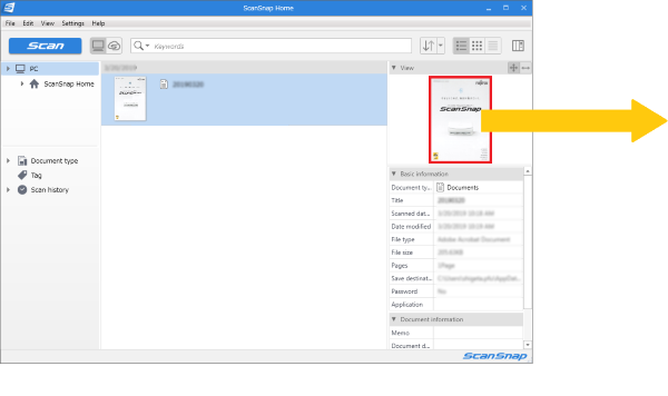 How can I move a file out of ScanSnap Home by drag and drop? – ScanSnap ...